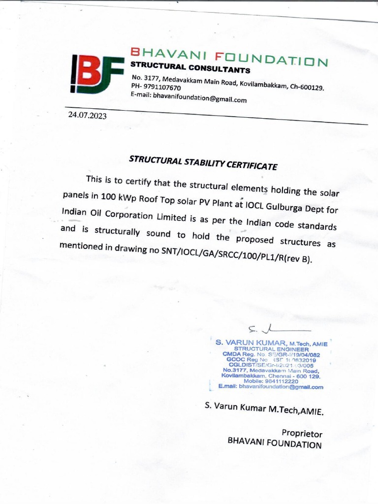 Structural Engineer Report | PDF