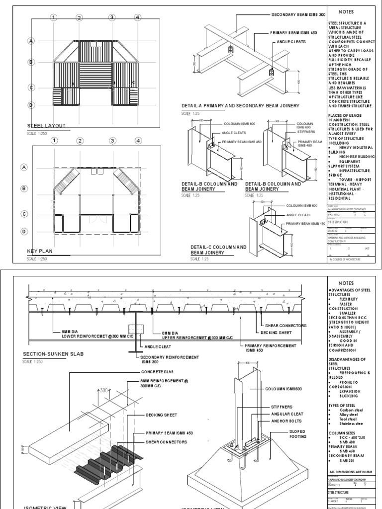 Steel BW 2 | PDF | Beam (Structure) | Structural Steel