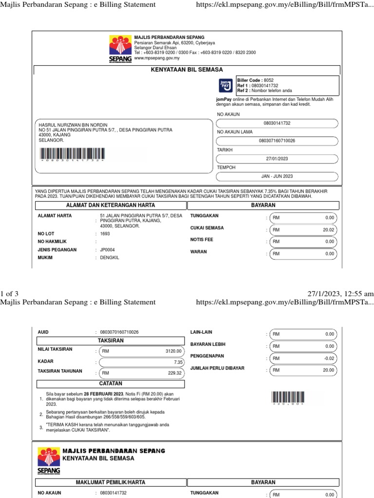 Dpp-Bill As at 27 Jan 2023 | PDF