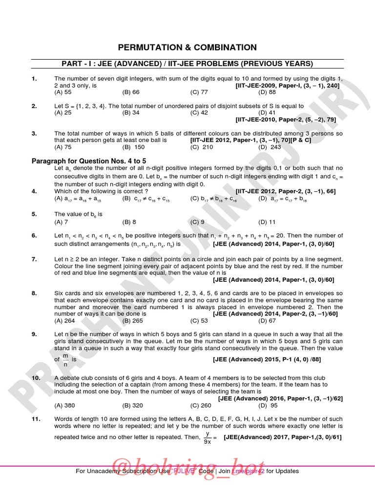 Prashant Jain Pj Sir Complete Maths Pyq Pdf Pyqs Export Pdf