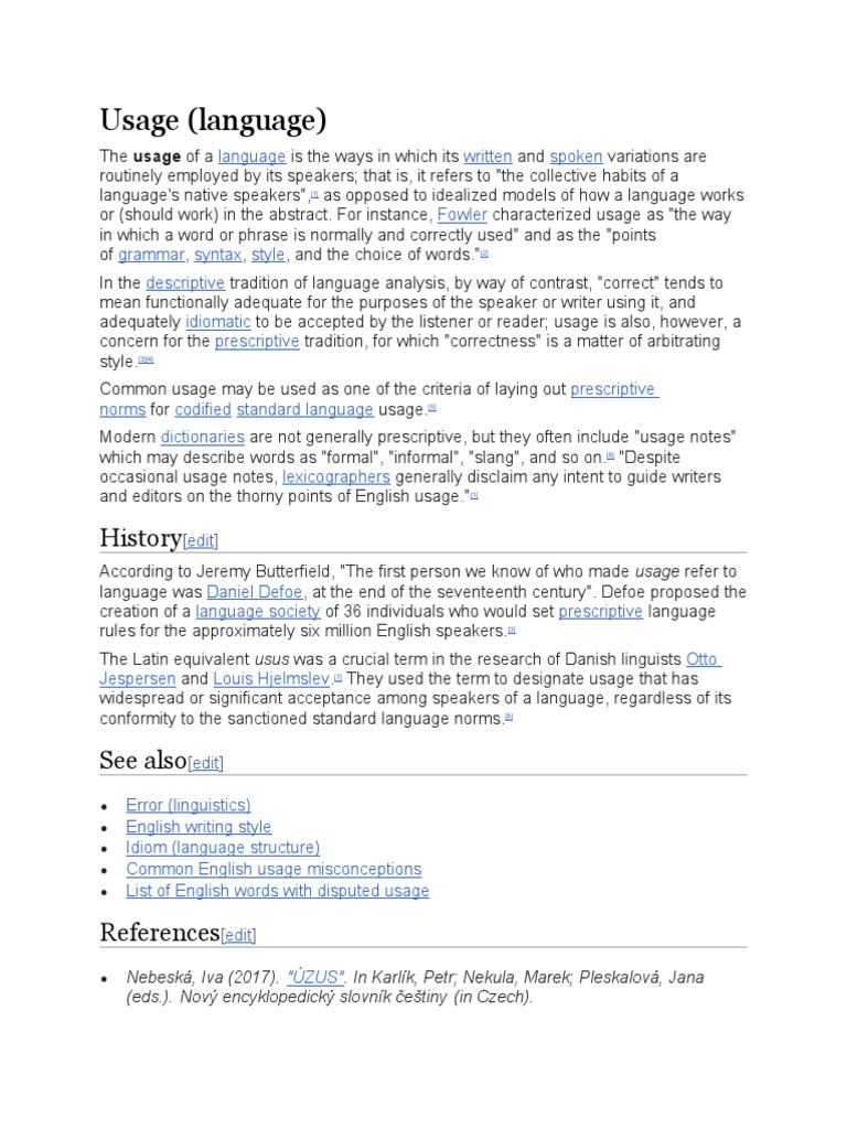 Language Usage | PDF | Sociolinguistics | Human Communication