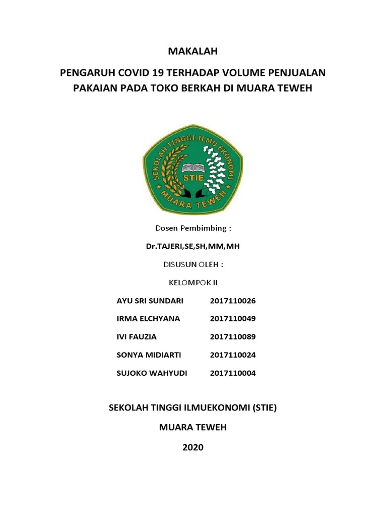 Tugas Pa TJ Kelmpk | PDF