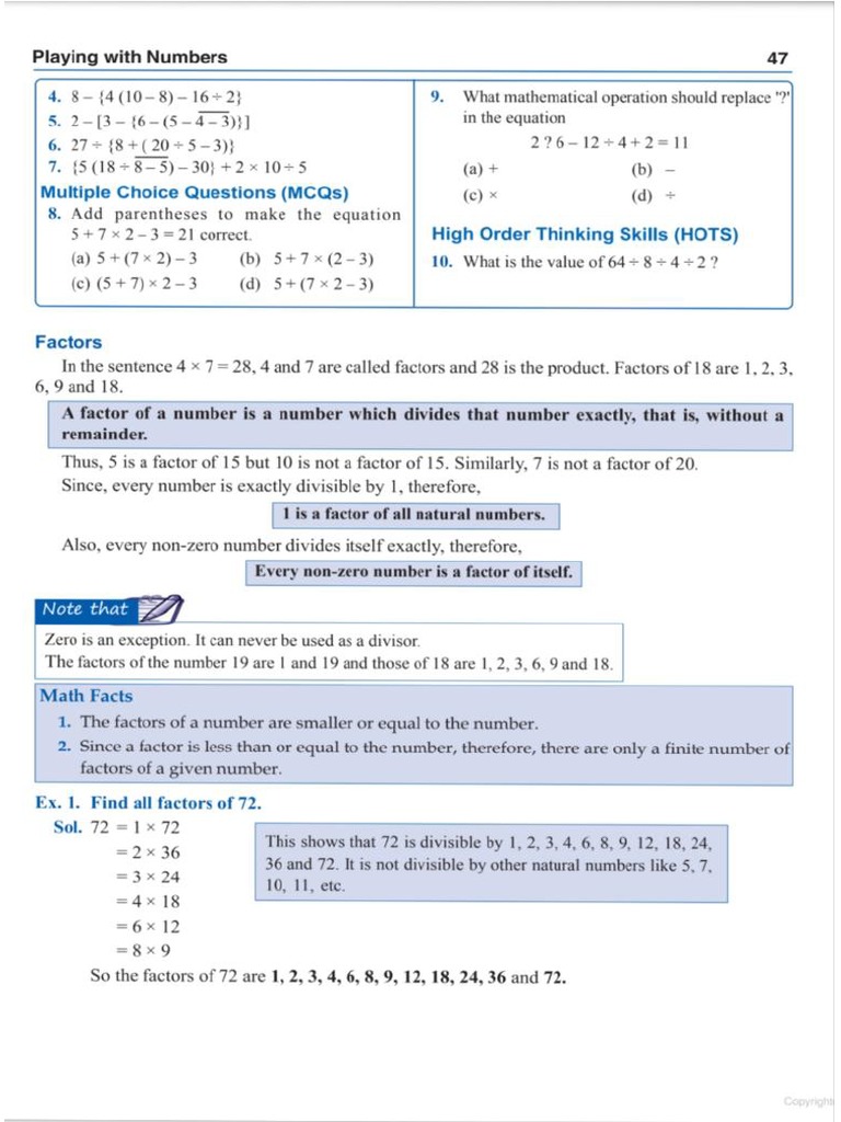 Maths 6th | PDF
