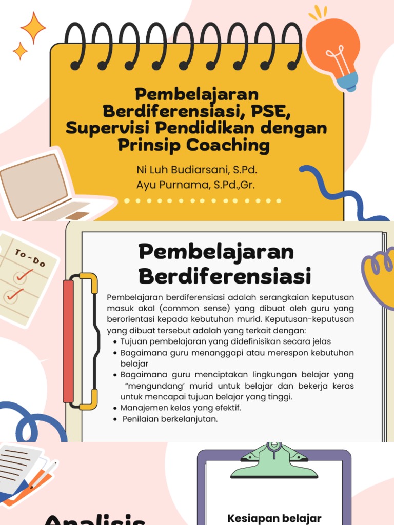 Pembelajaran Berdiferensiasi dan PSE | PDF | Karier & Perkembangan