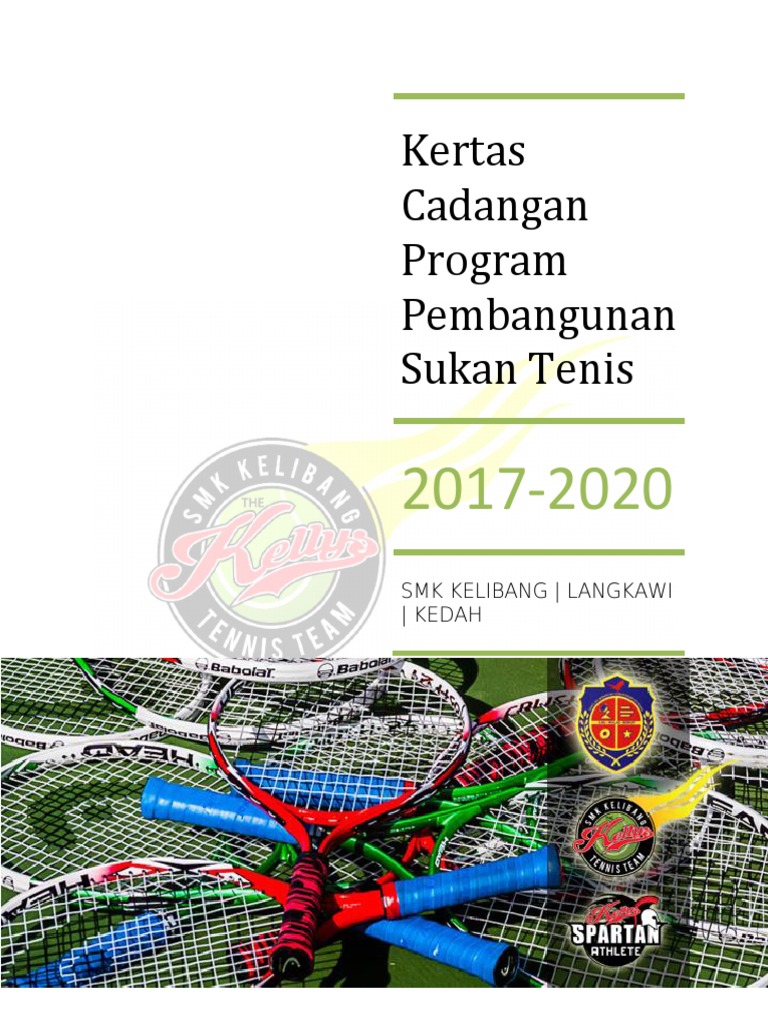 Kertas Cadangan Program Pembangunan Sukan Tenis | PDF