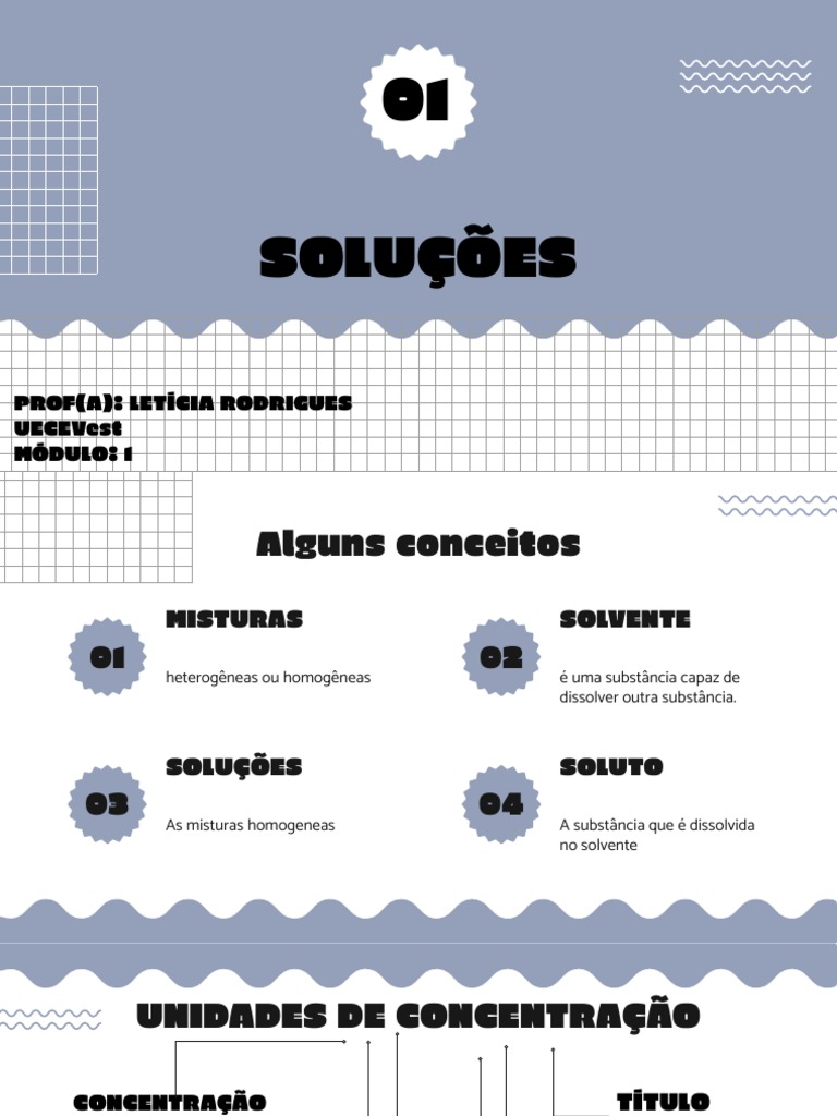 AAula 01 - Soluções | PDF