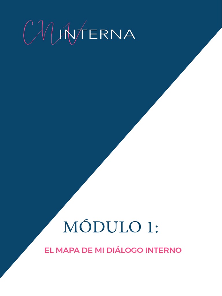 Cuaderno de Ejercicios Modulo 1 | Descargar gratis PDF | Experiencia | Las emociones