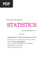 2nd Puc Statistics Textbook PDF | PDF