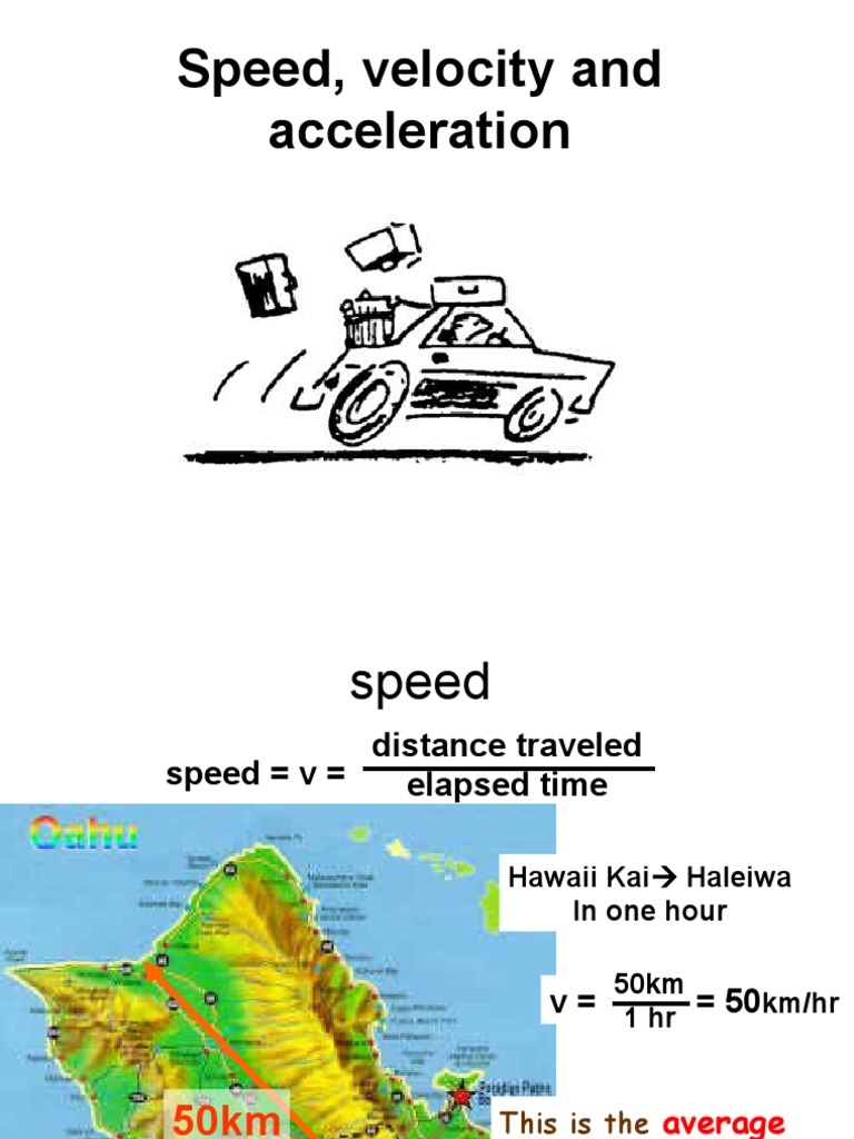 Speed Accel Velocity | PDF | Speed | Velocity