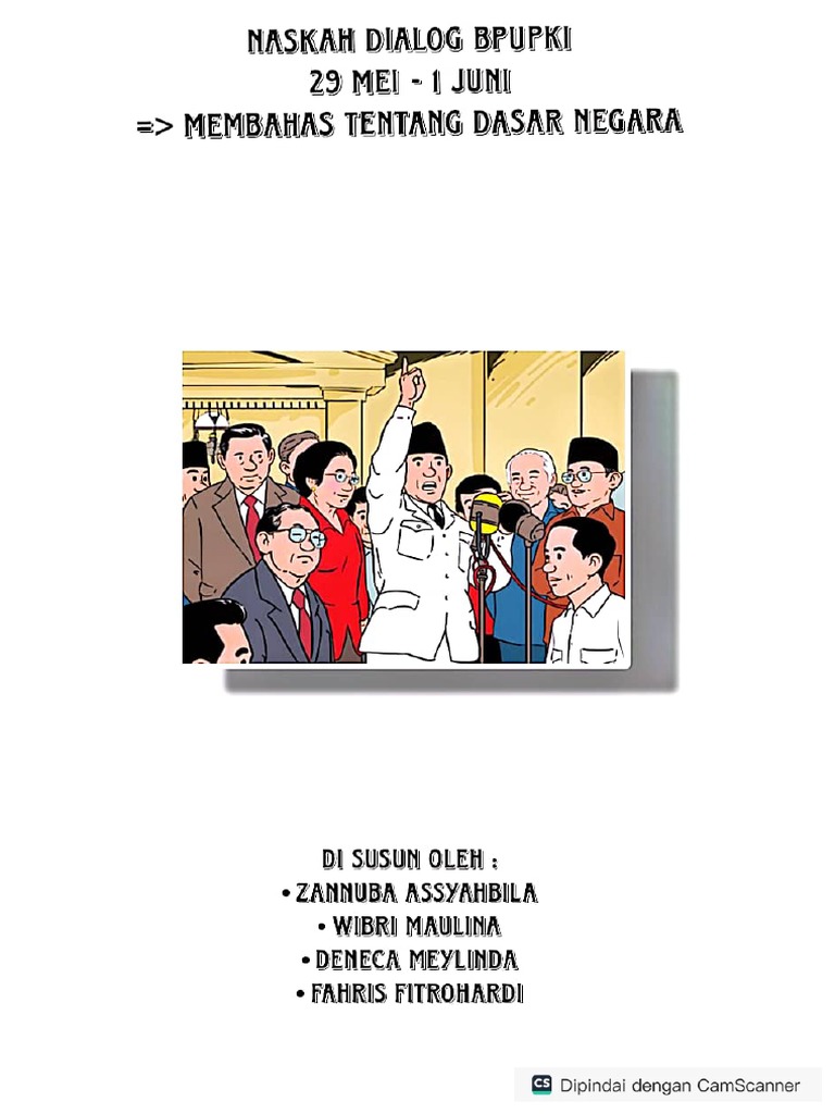 PPKN. Sidang BPUPKI. Perumusan Dasar Negara | PDF