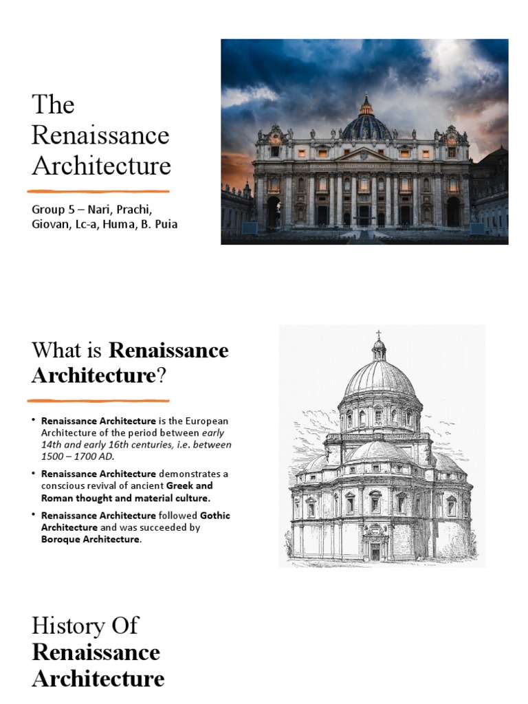 Renaissance Architecture 2 | PDF | Art