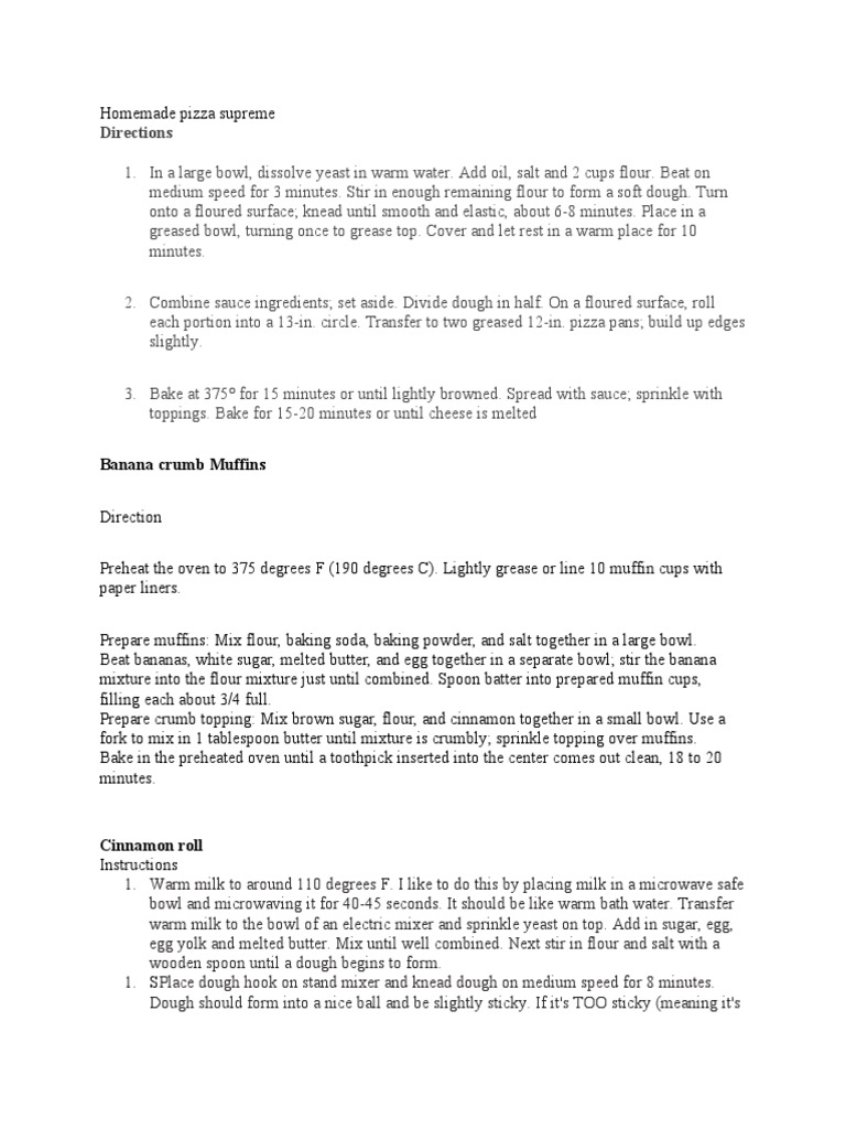 Baking Recipes | PDF | Cakes | Cupcake