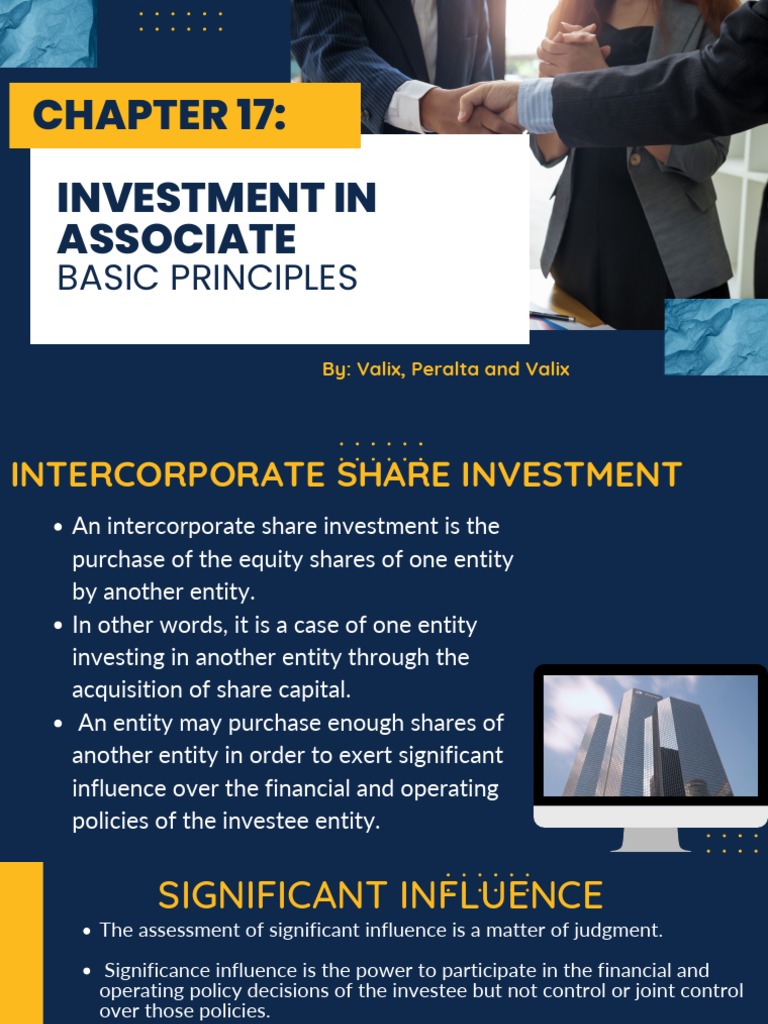 Ia - 1 - Chapter 17 Investment in Associate Basic Principles | PDF | Investing | Goodwill ...