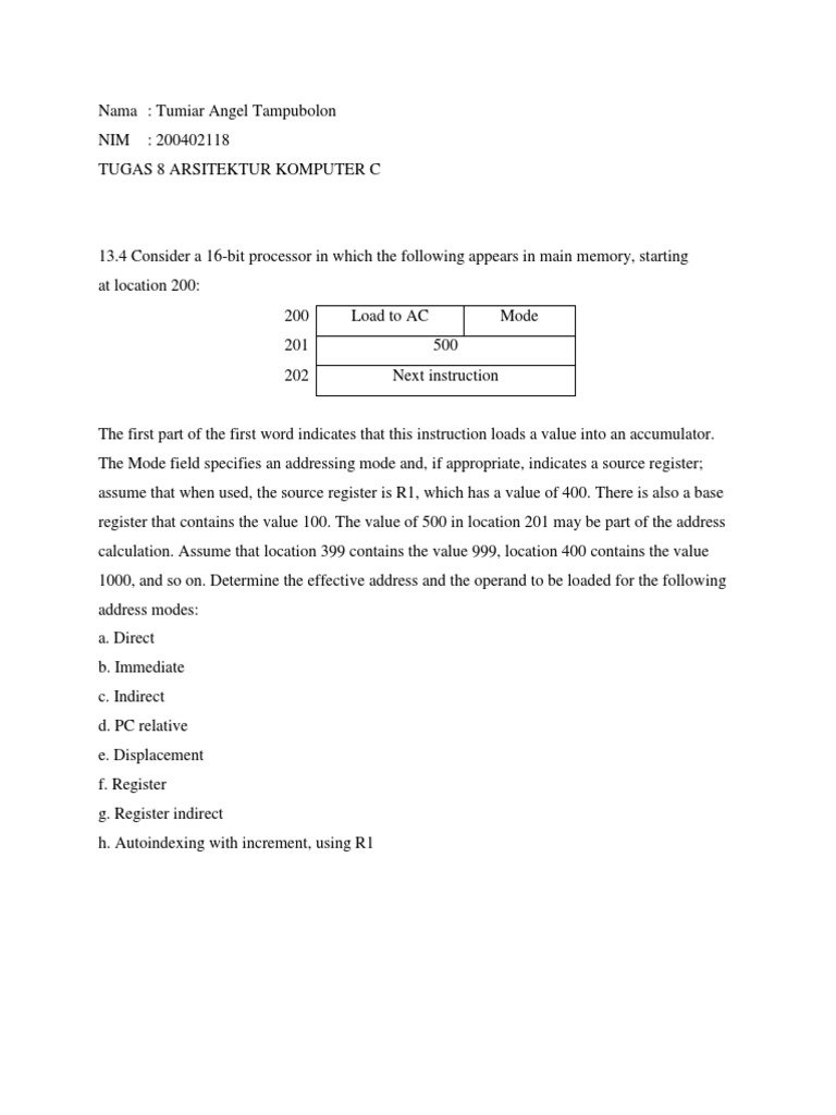 Addressing Modes in Computer Architecture | PDF | Manufactured Goods | Integrated Circuit