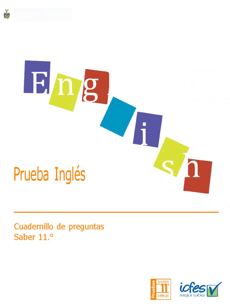Cuadernillo de Preguntas Ingles 11 | PDF | Propiedad