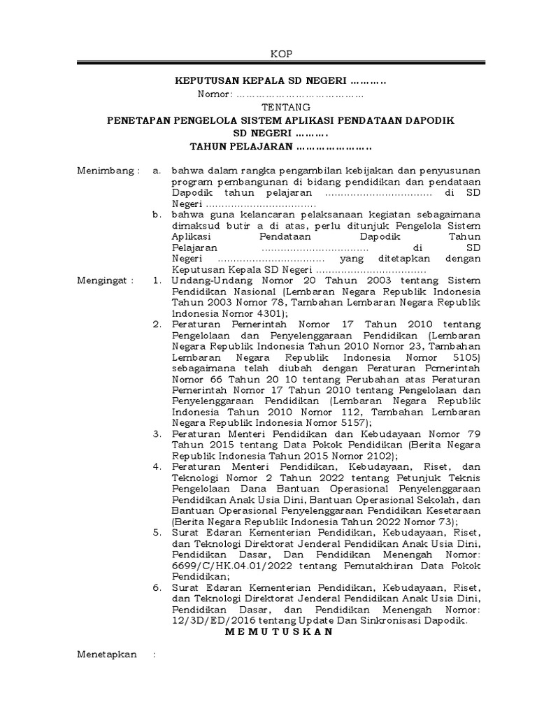 SK Ops 2023-2024 | PDF