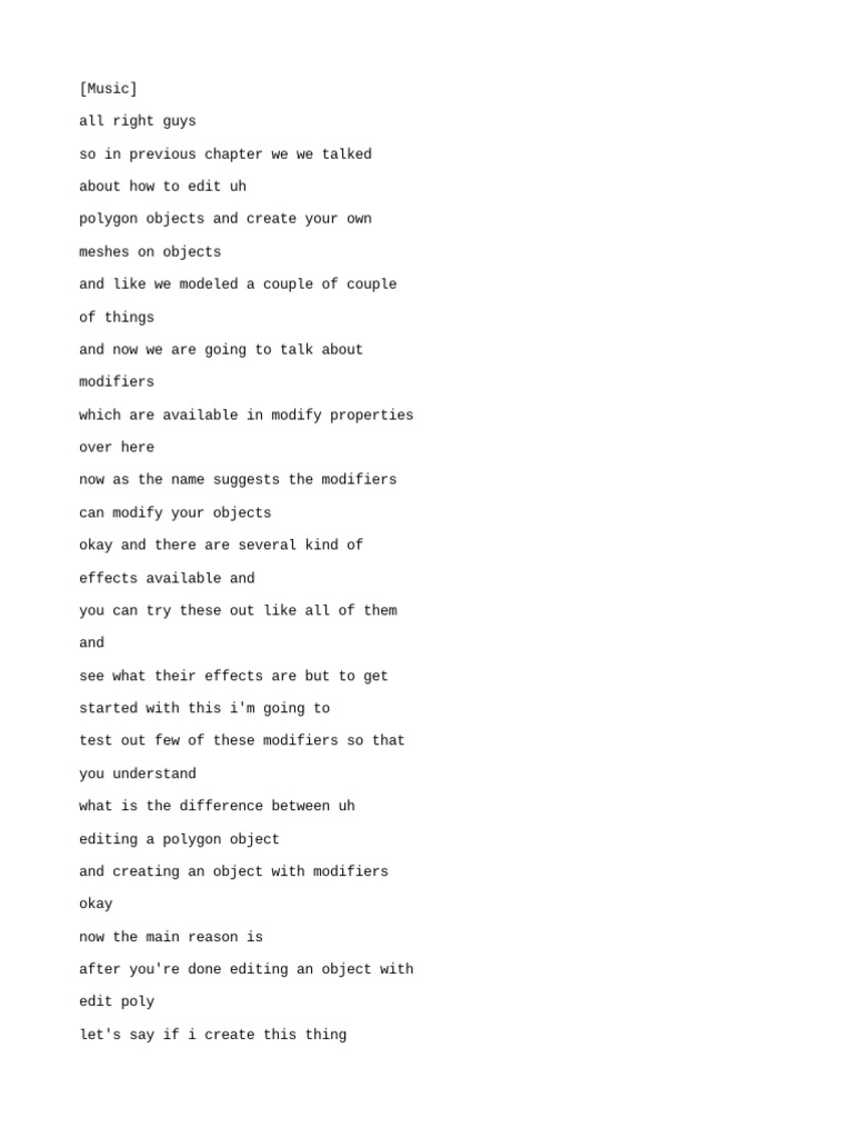(English (Auto-Generated) ) Blender Day 3 - Modifiers - Introduction Series For Beginners ...