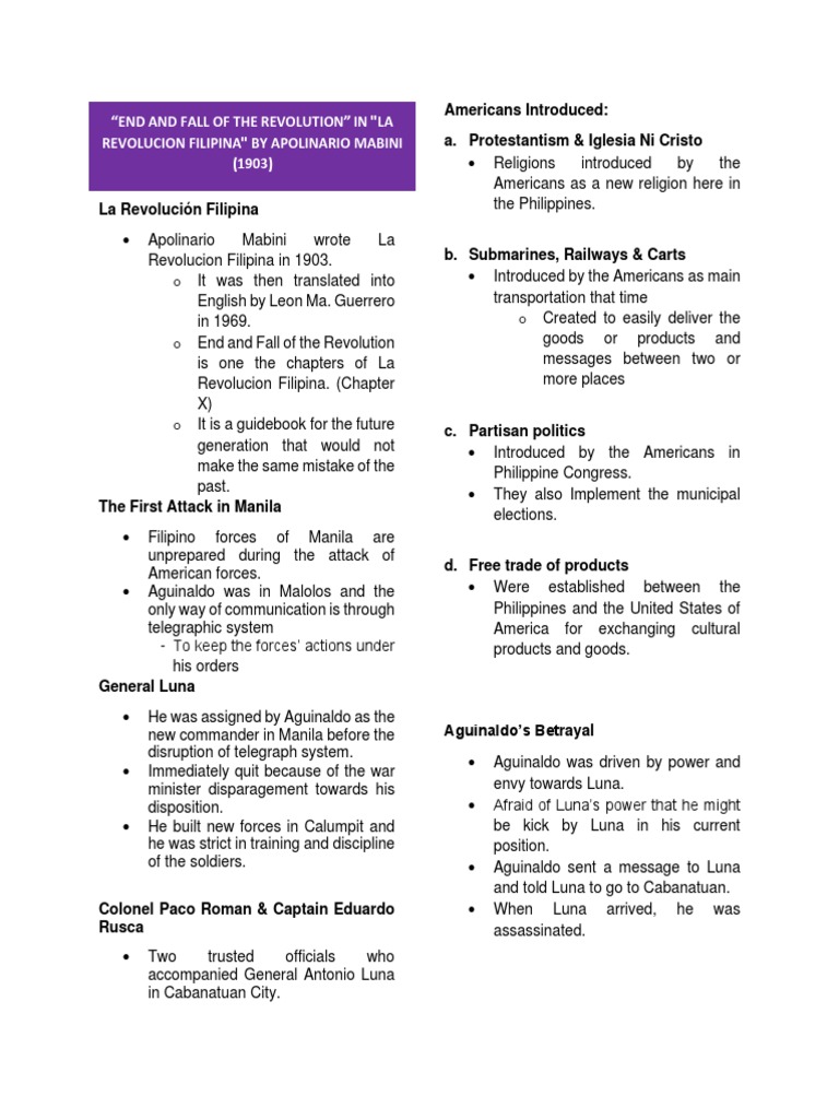 IE 1-1 Handouts For American Colonization | PDF | Philippines