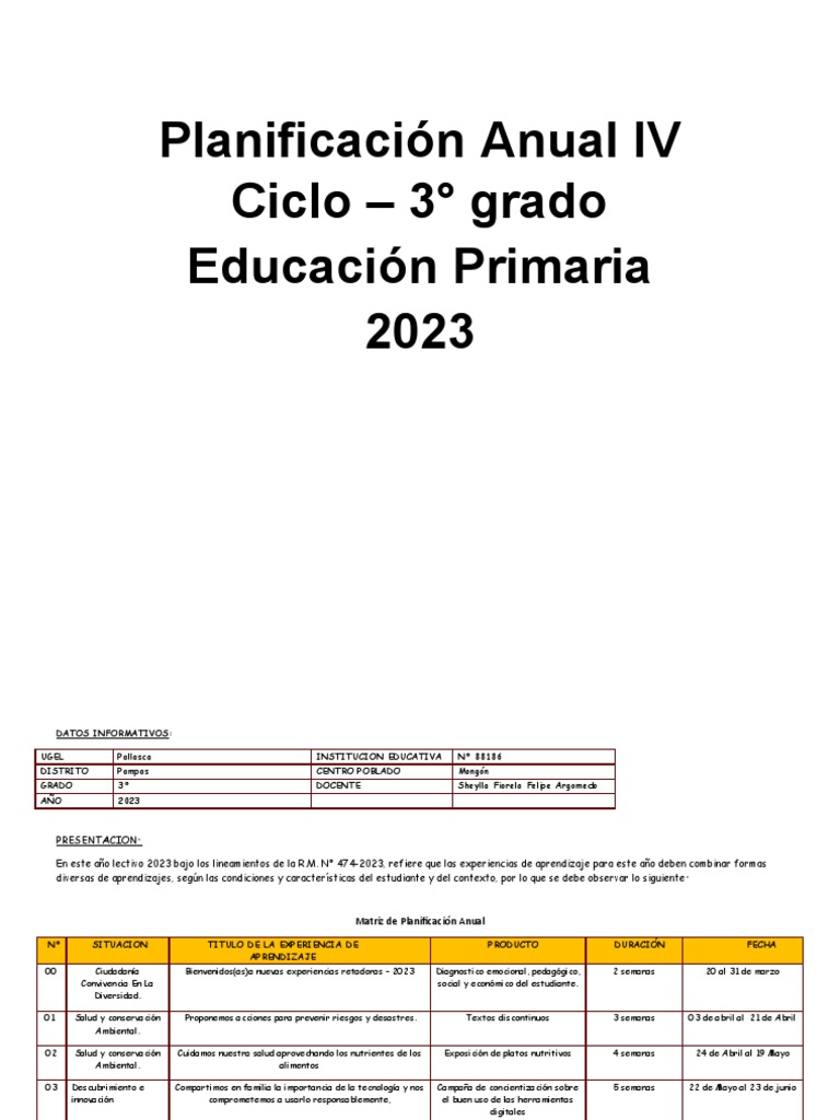 Programacion 3 IV Ciclo | PDF
