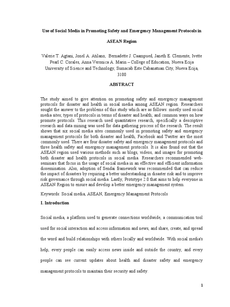 CAPSTONE (Data Mining) | Download Free PDF | Emergency Management | Social Media