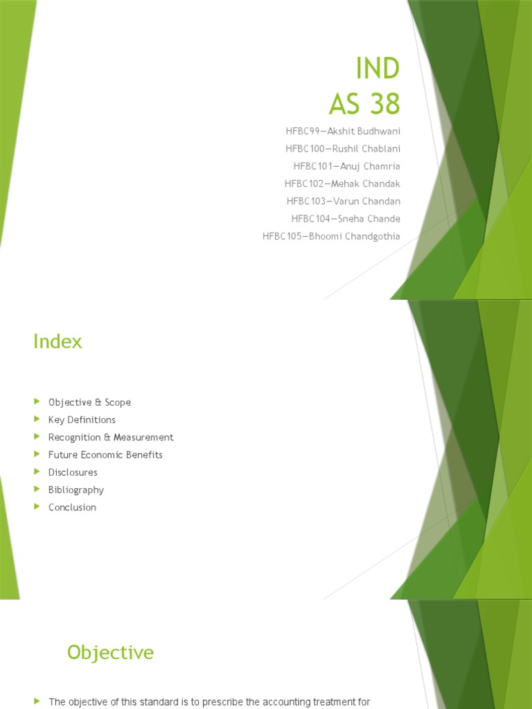 Ind As 38 | PDF