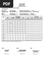 2017 BNS Monthly Accomplishment Report | PDF | Sanitation | Nutrition