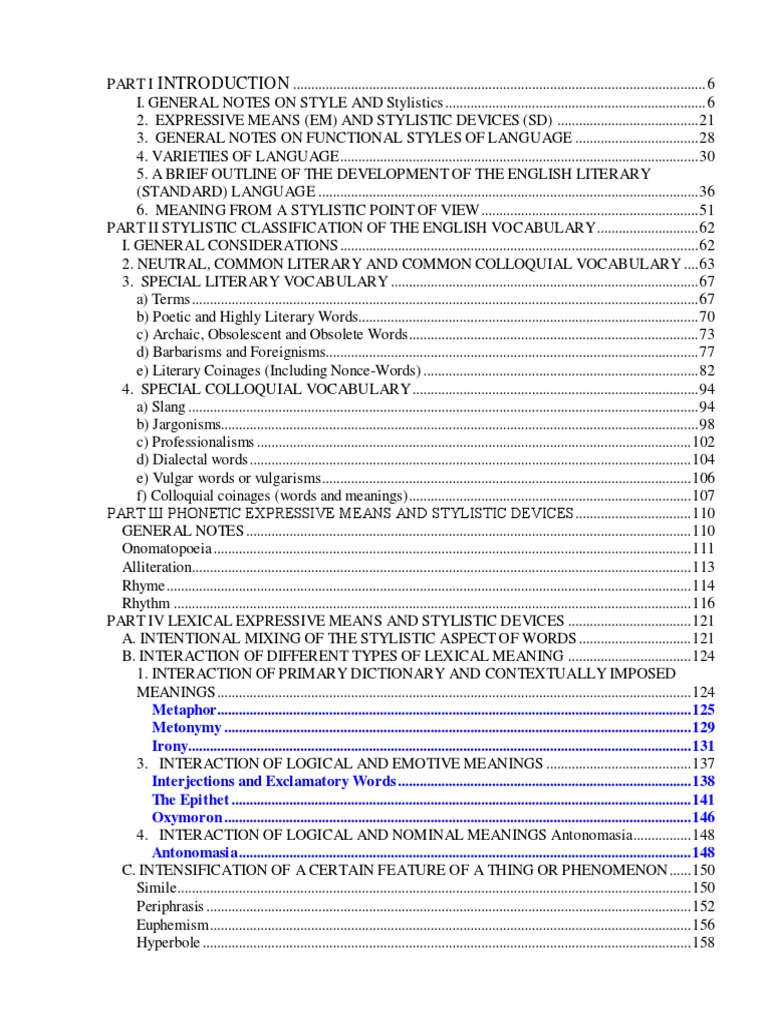 Galperin I. A. Stylistics | PDF | Linguistics | Thought