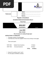 Biology Worksheet Grade 12 Unit 2 | PDF | Virus | Bacteria