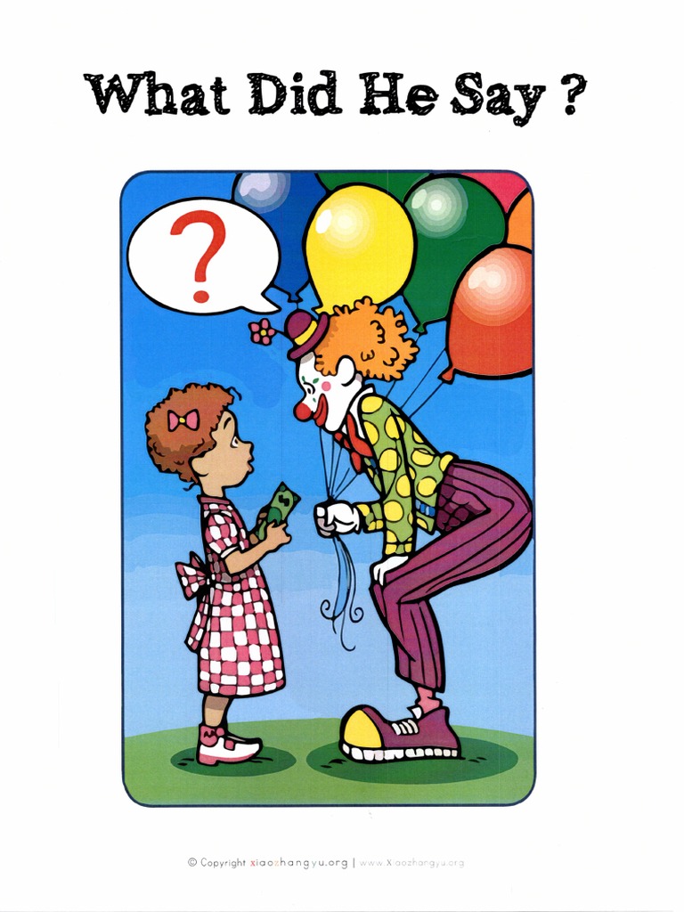 小章鱼-what Did They Say | PDF