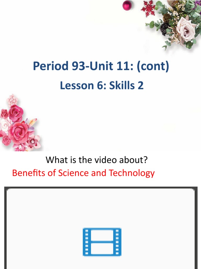 Unit 11 Science and Technology Lesson 6 Skills 2 | PDF | Cognition ...