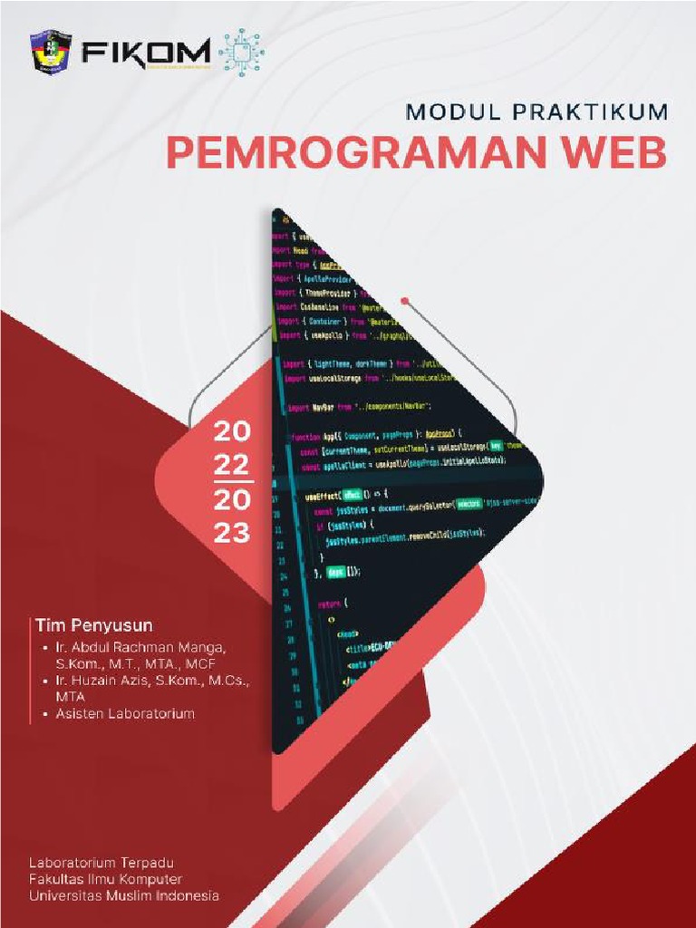 Modul Pemrograman Web | PDF