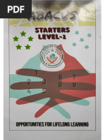 Abacus Level Junior 1 | PDF | Mathematics