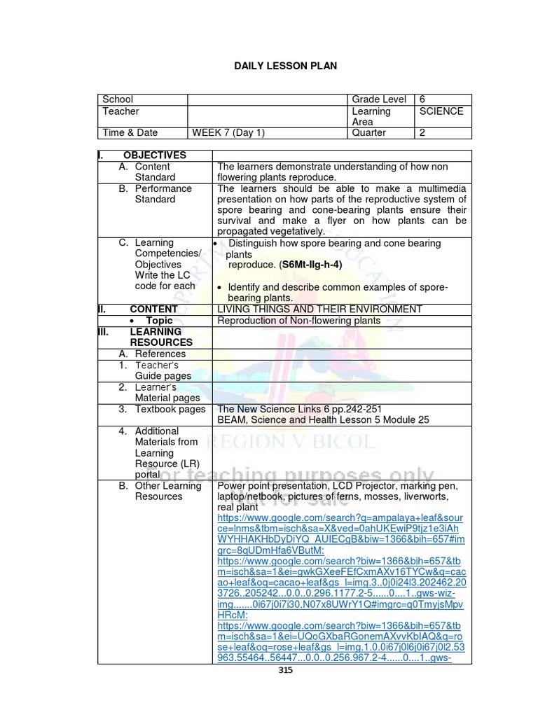Week 7 | PDF | Learning | Moss