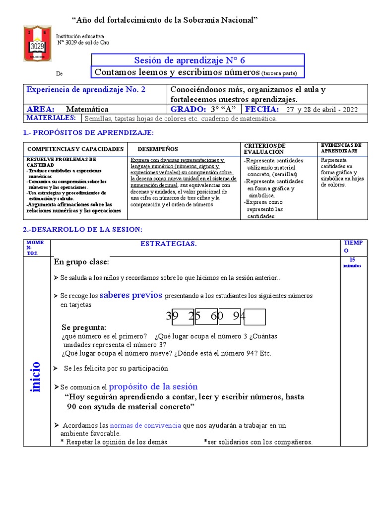 CONTAMOS LEEMOS Y ESCRIBIMOS NÚMEROS HASTA 90 (Tercera Parte) | PDF ... CONTAMOS LEEMOS Y ESCRIBIMOS NÚMEROS HASTA 90 (Tercera Parte) | PDF ...