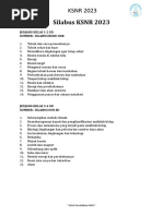 Soal KSNR2 - SD | PDF