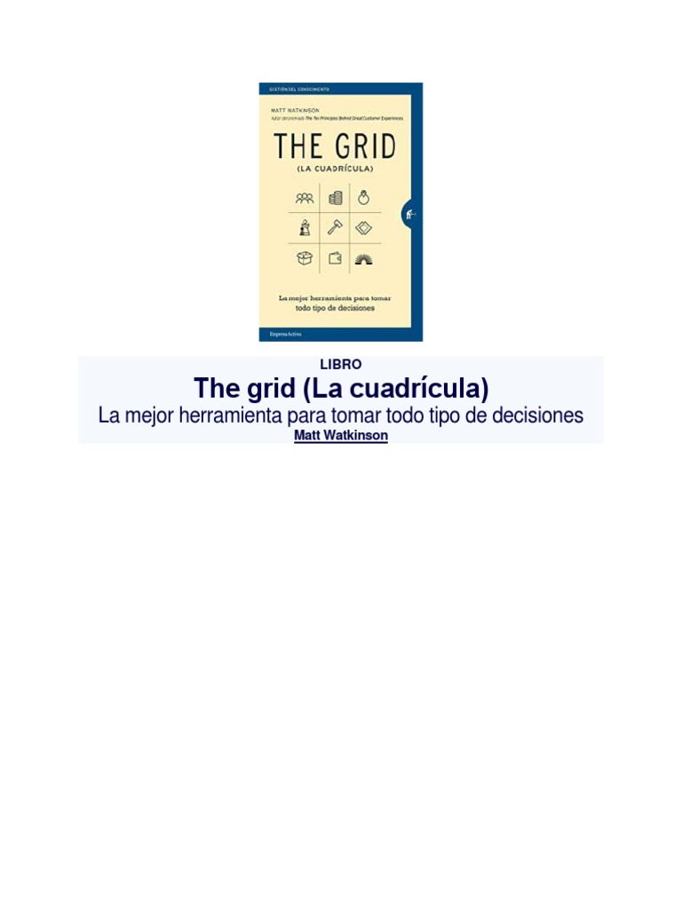 The Grid - Matt Watkinson | PDF | Business | Cliente
