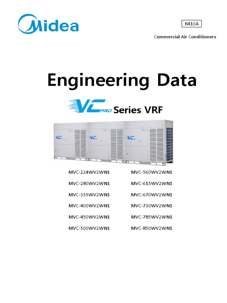 220V VC Pro Engineering Data Book-13674 | Download Free PDF | Mains ...