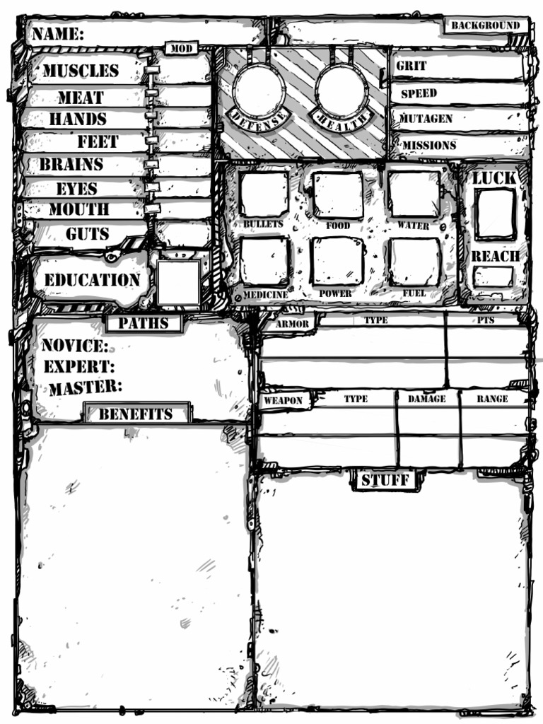 Character Sheet | PDF