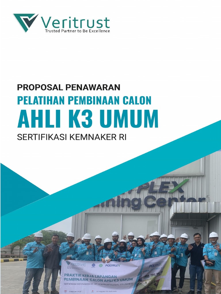 Proposal Penawaran Ahli k3 Umum - Kemnaker Ri | PDF