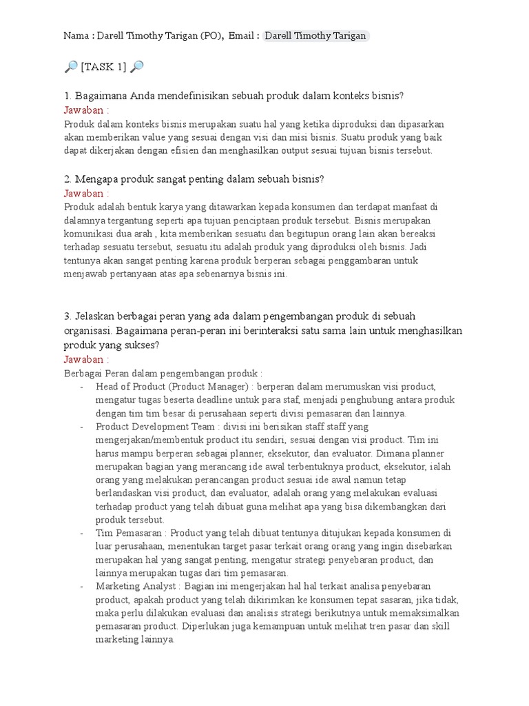 Task 1 - Growthhub (PO) - Darell Timothy Tarigan | PDF