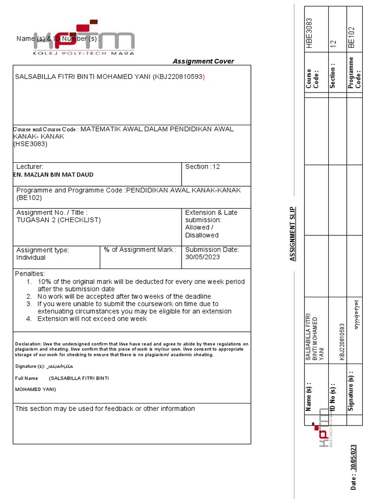Checklist Mate | Download Free PDF | Behavior Modification | Human Communication