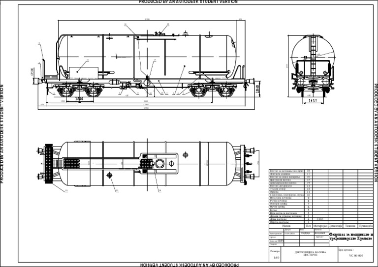 Vagon Cisterna Model | PDF