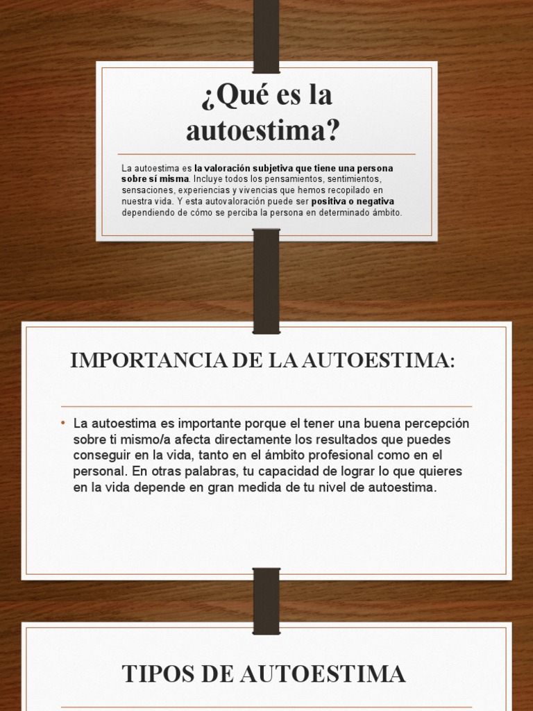 Qué Es La Autoestima PPT Primaria Ib - I 2023 | PDF | Autoestima ...