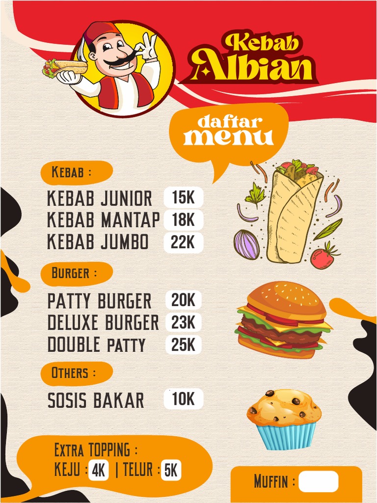 ALBIAN MENU Baru | PDF