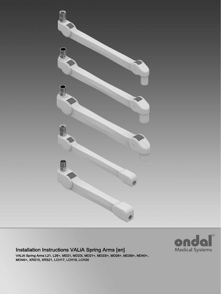 04 Installation Instructions VALiA Spring Arms 1563740 06 | PDF ...