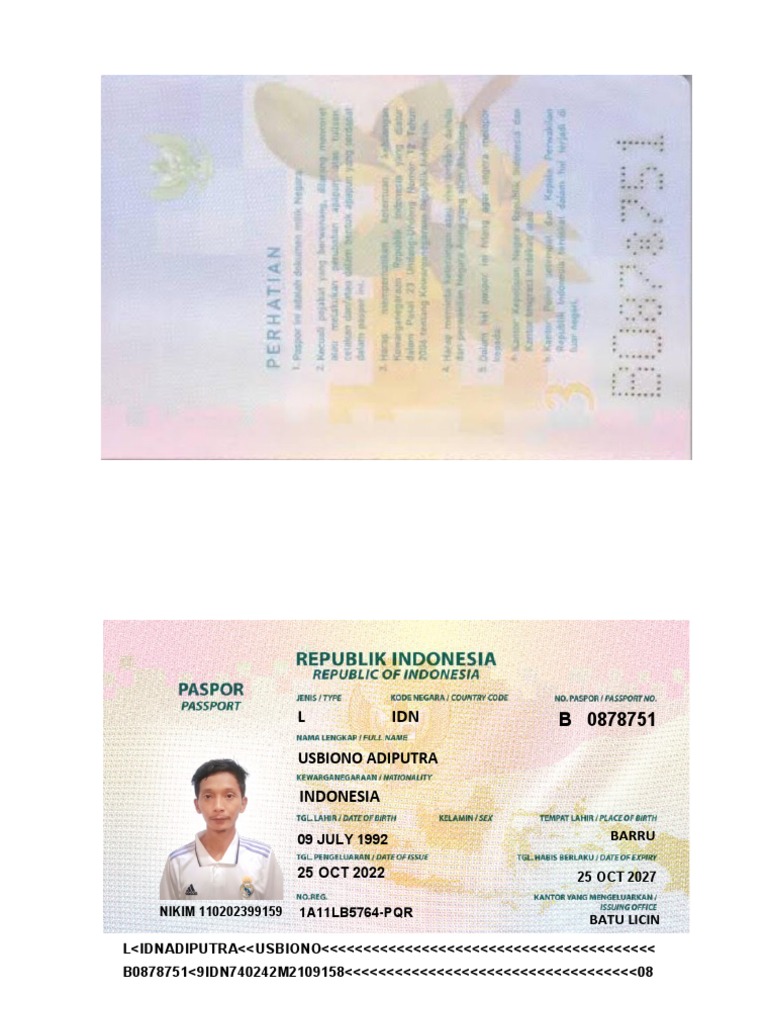 Blanko Pasport | PDF