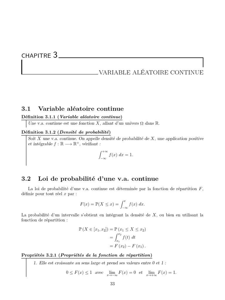 Chap 1 Introduction Aux Probabilités | PDF Chap 1 Introduction Aux Probabilités | PDF