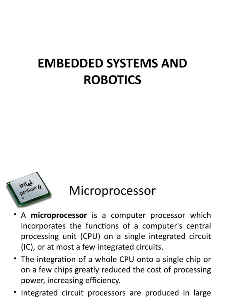 PDR - Unit I | PDF | Central Processing Unit | Microcontroller
