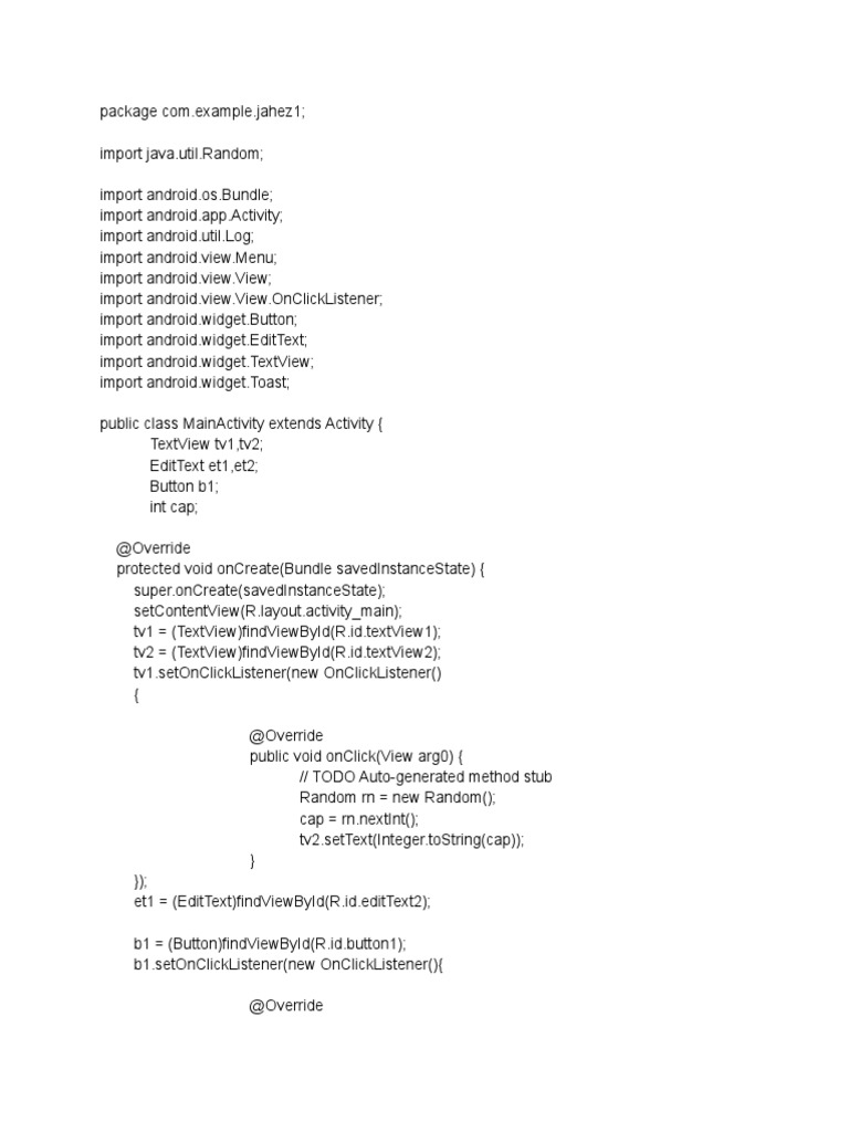 Captcha - Mobile Programming | PDF | Computer Engineering | Computer ... Captcha - Mobile Programming | PDF | Computer Engineering | Computer ...