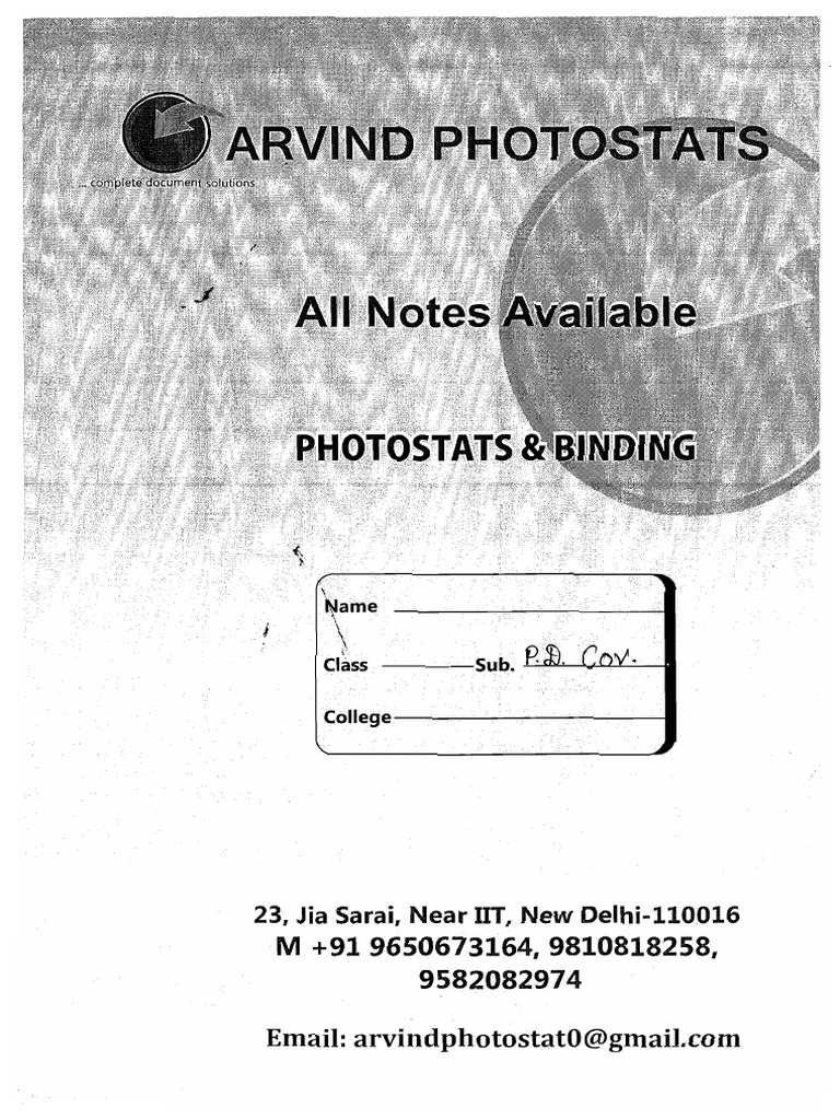 PDE hand notes dips | PDF